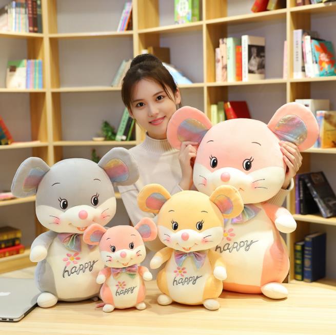 Colorful happy mouse toy