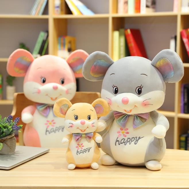 Colorful happy mouse toy