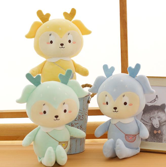 Cute stuffed fawn toy