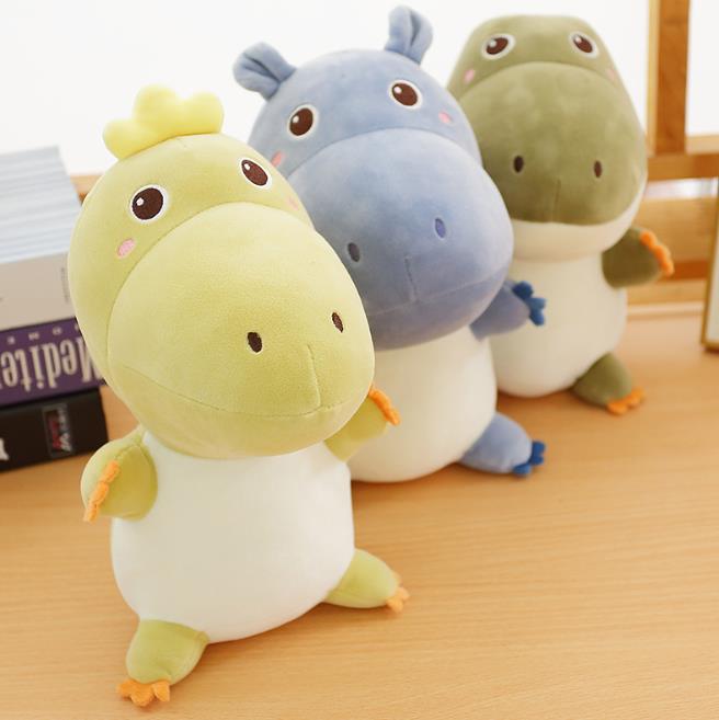 Three animal plush toys